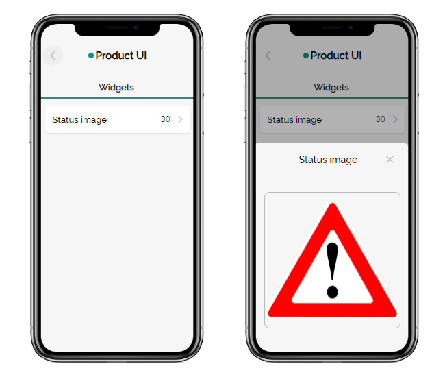 Widgets for controlling the functions of IoT devices in the 2Smart ...