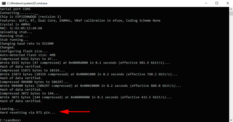 Flashing Esphome Firmware On Esp32 Microcontroller Windows Workflow