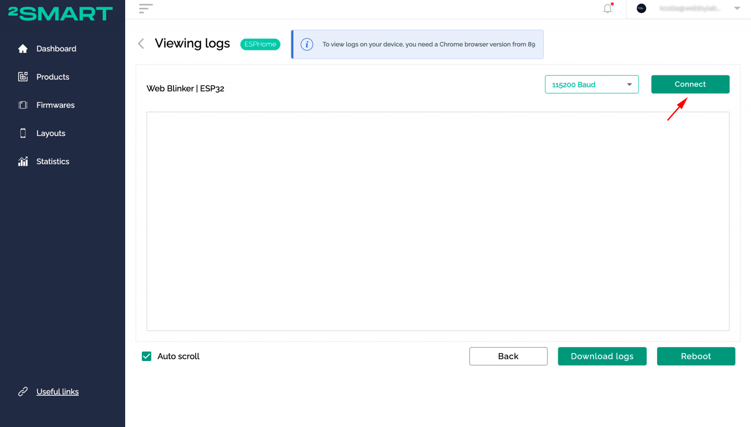 Flashing an MCU with ESPHome-based firmware using a browser | 2Smart