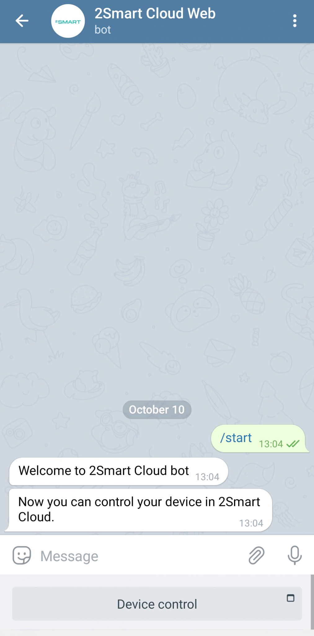 Telegram bot with a web interface for managing 2Smart Cloud devices | 2Smart