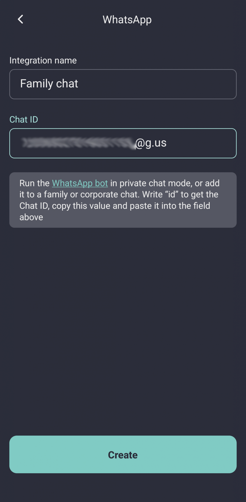 How to connect WhatsApp chat to receive notifications from IoT devices ...